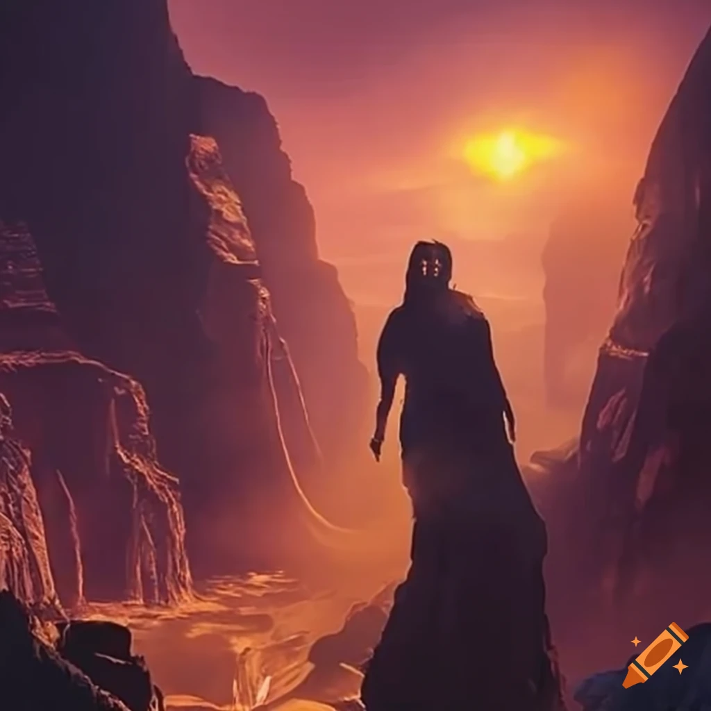 Blade runner national park logo on Craiyon