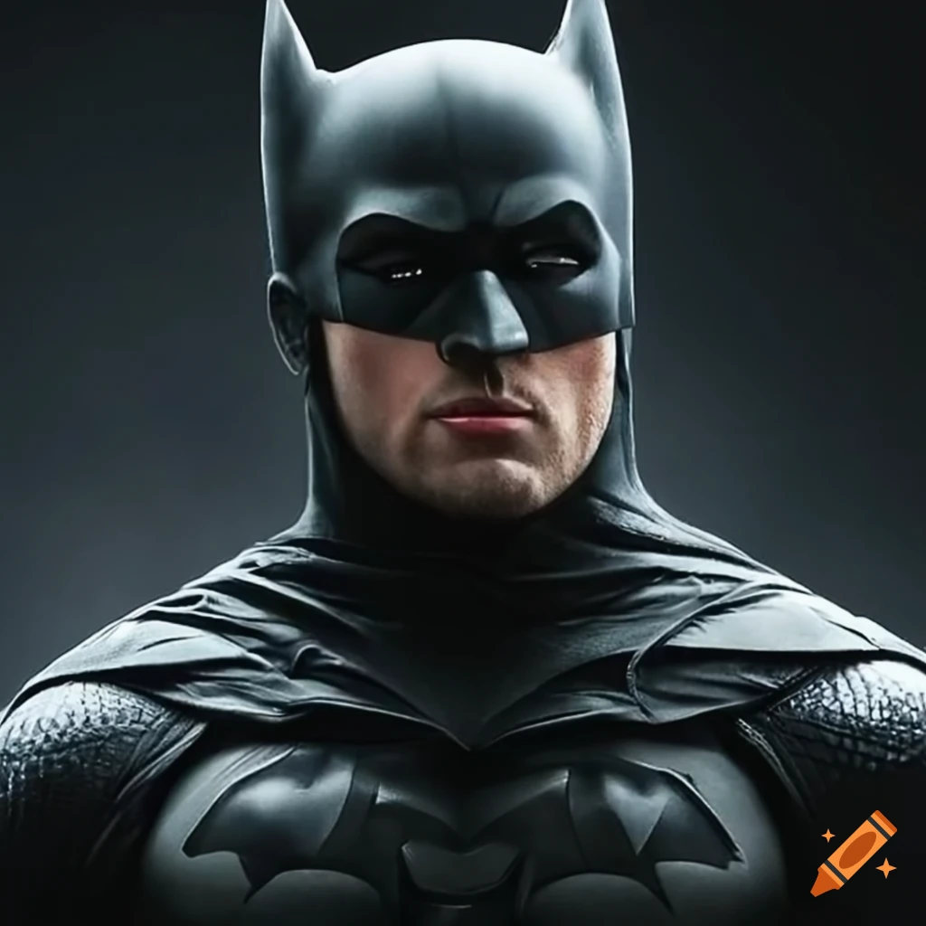 Chris Evans as Batman on Craiyon