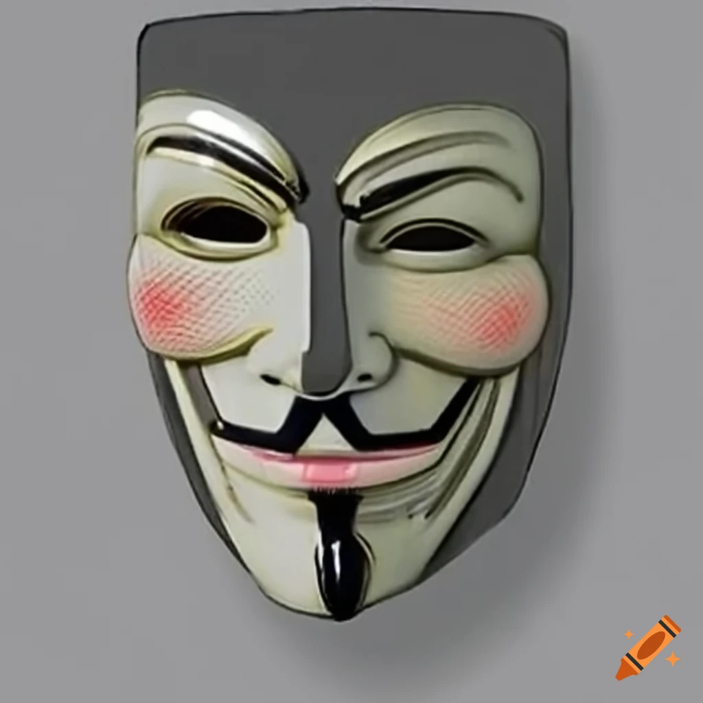 Concept art of an anonymous figure on Craiyon