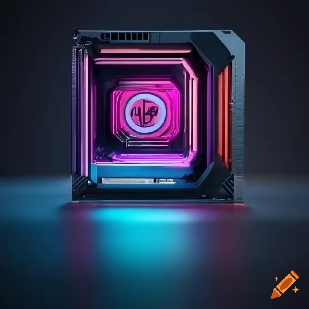 AMD Ryzen 7 7800X3D processor in its packaging on Craiyon