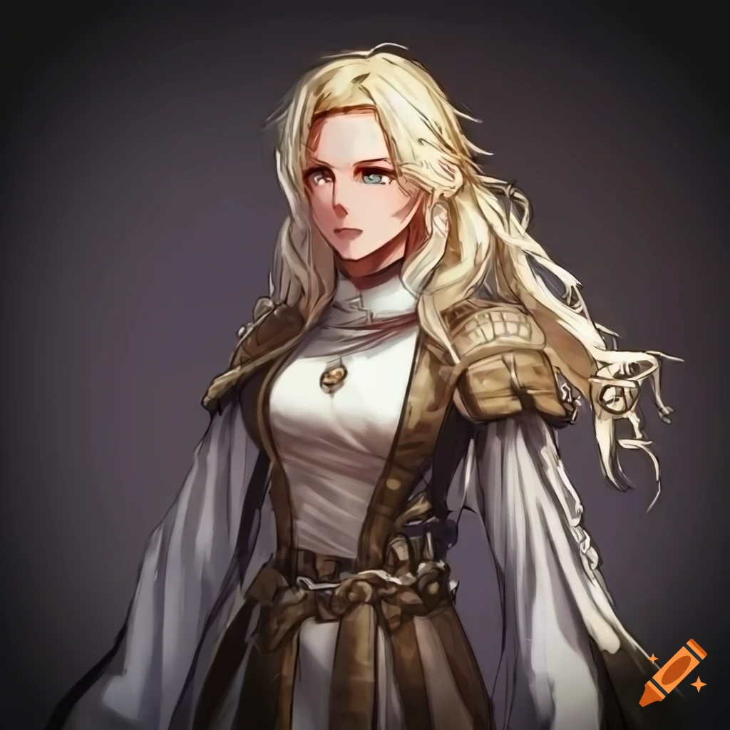 Female Priest Fantasy Art