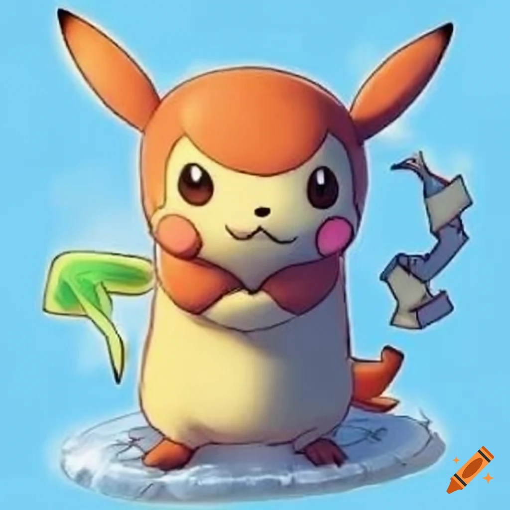 Vanilla pokemon server logo on Craiyon