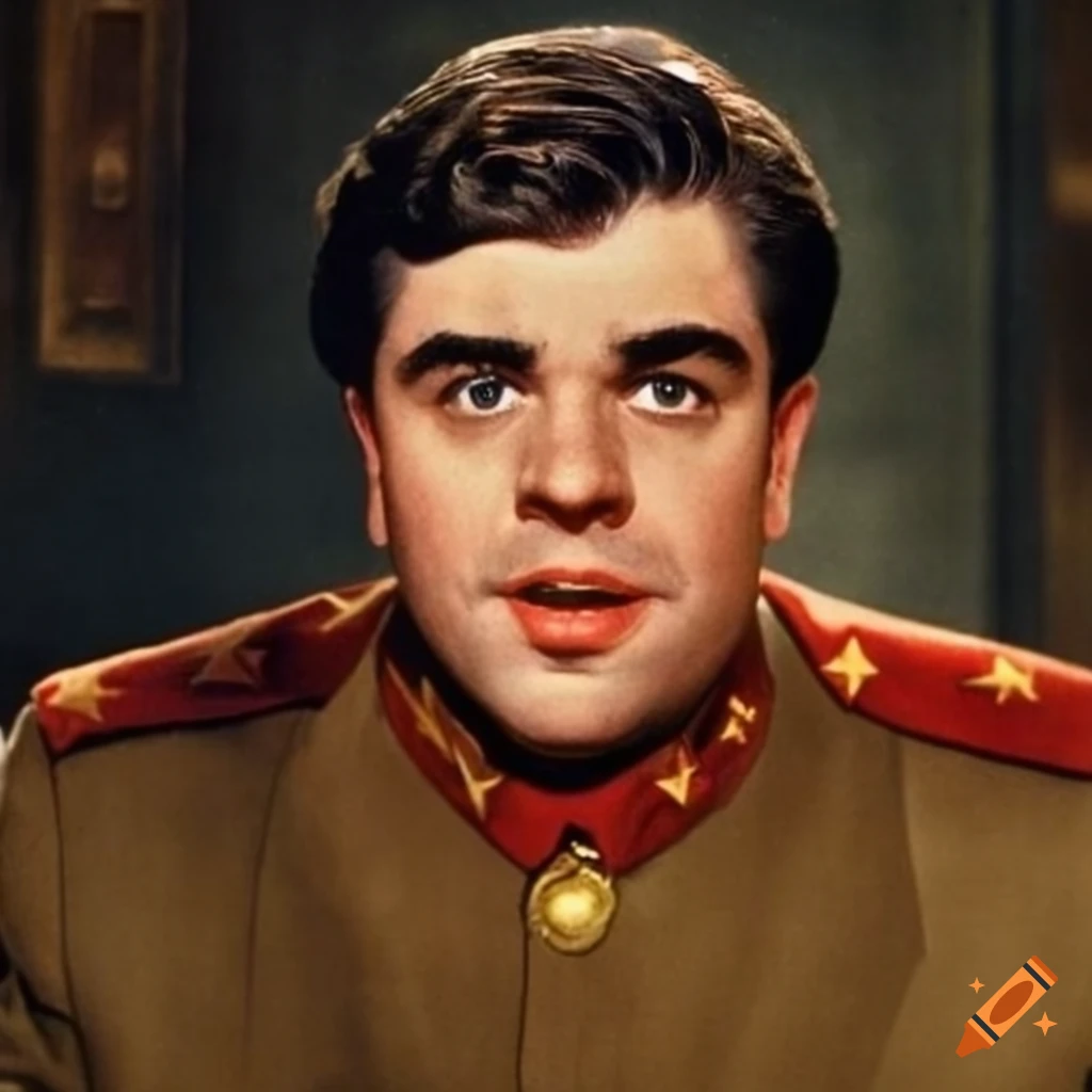 Still from a 1950s Soviet movie featuring Matt Berry as a revolutionary ...