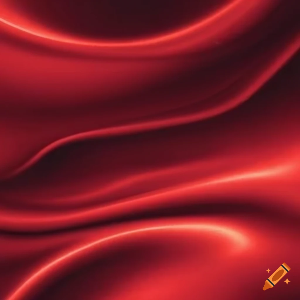 Red silk flowing texture on Craiyon