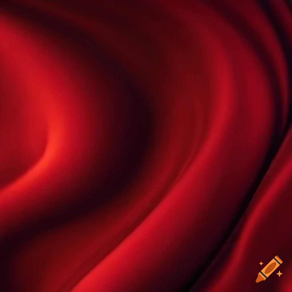 Red silk flowing texture on Craiyon