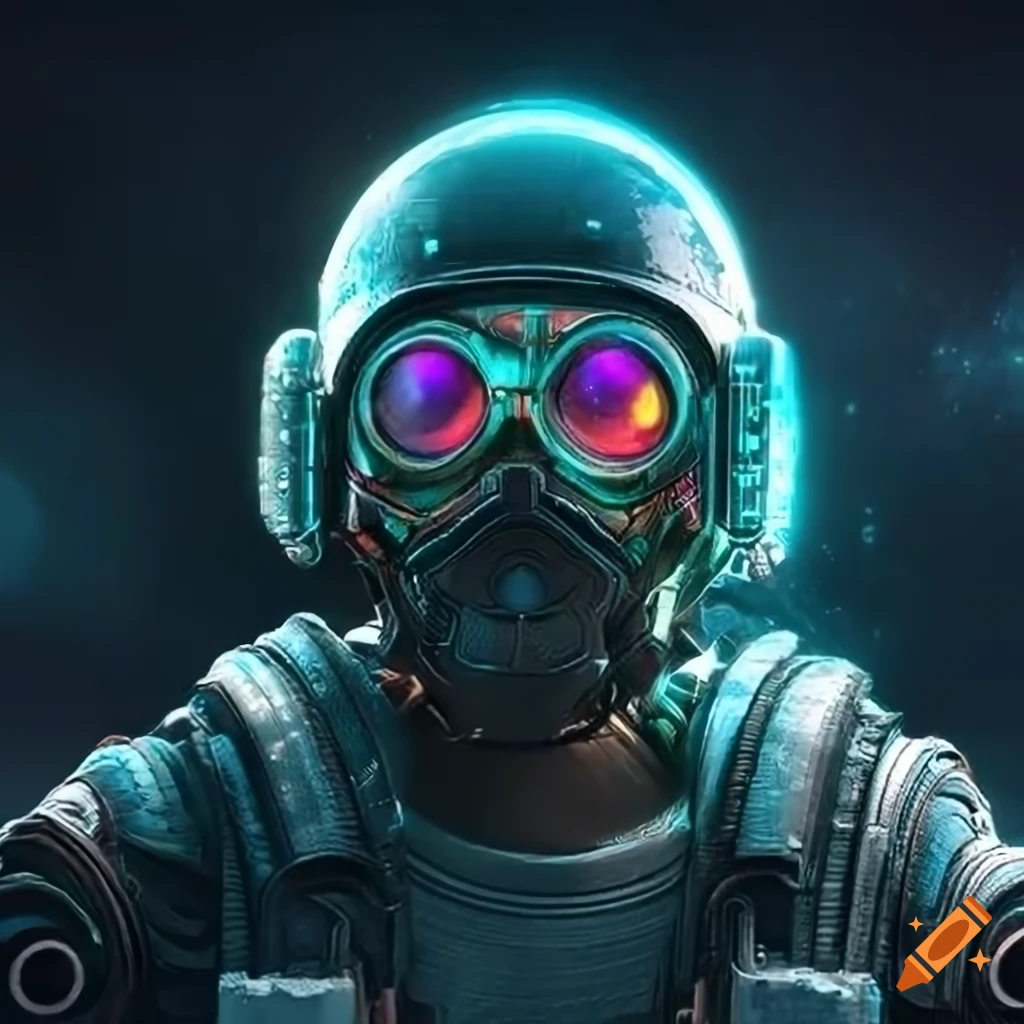 Profile picture for a space gamer on Craiyon