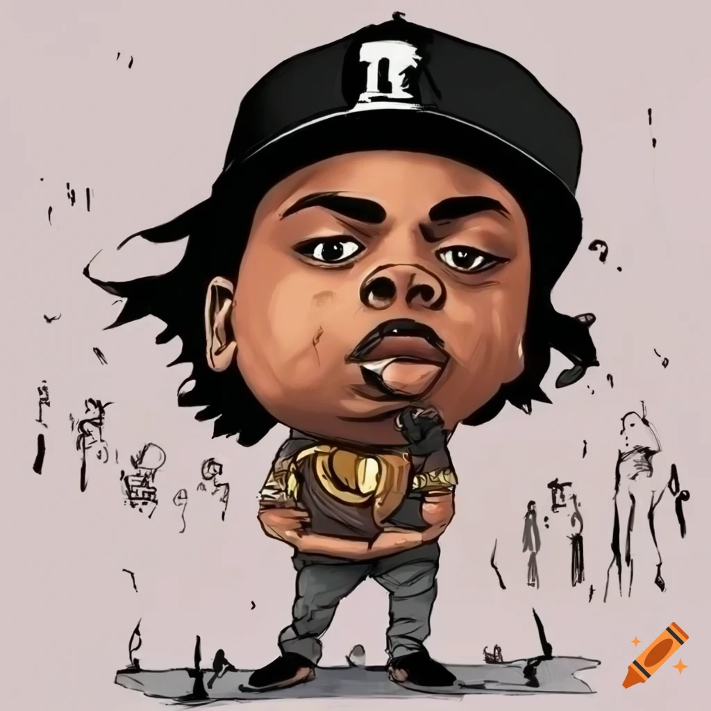 Nwa Cartoon Cartoon Fan Art Lee Everett Drawing, NWA, Destiny, Video