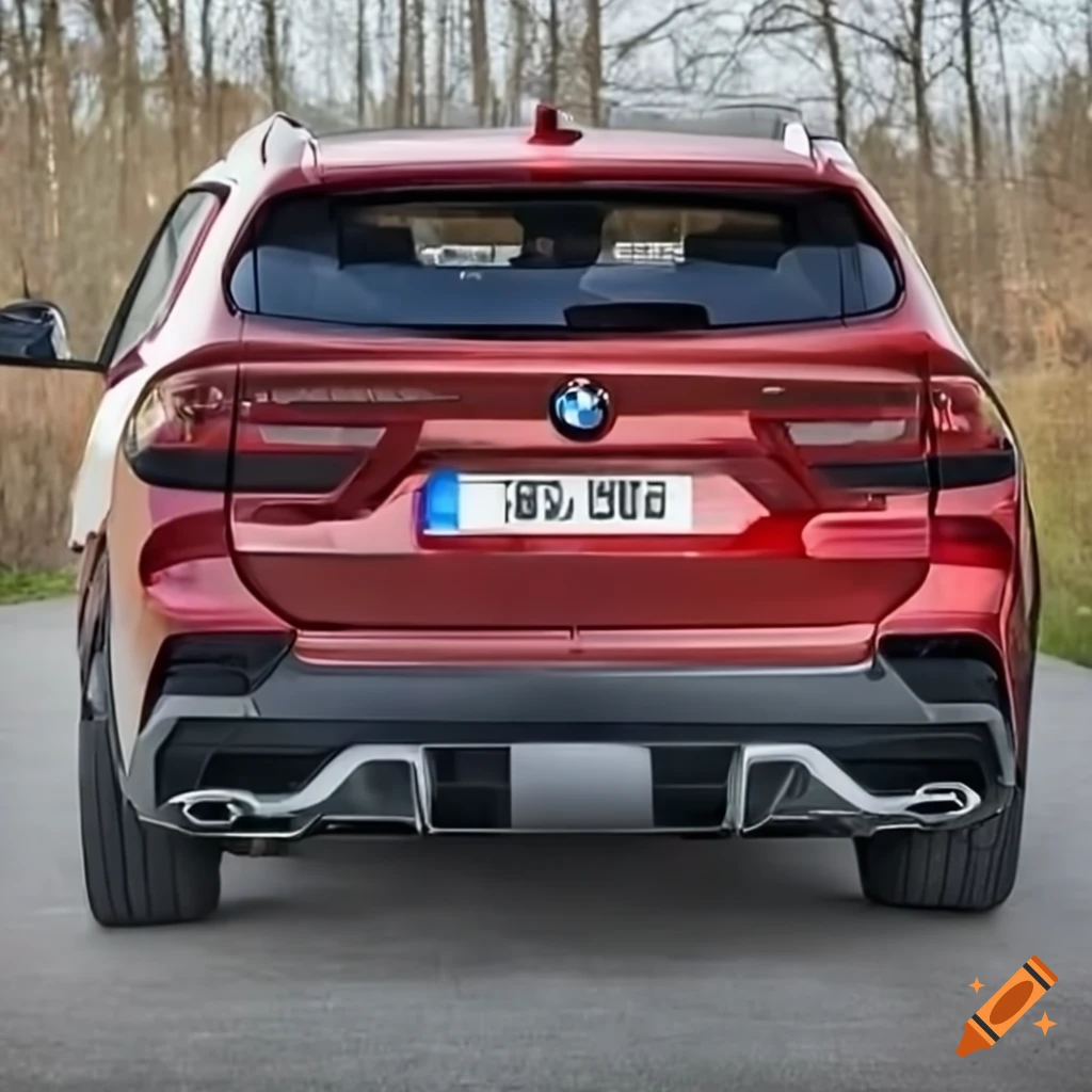 Rear view of 2023 bmw x1 on Craiyon