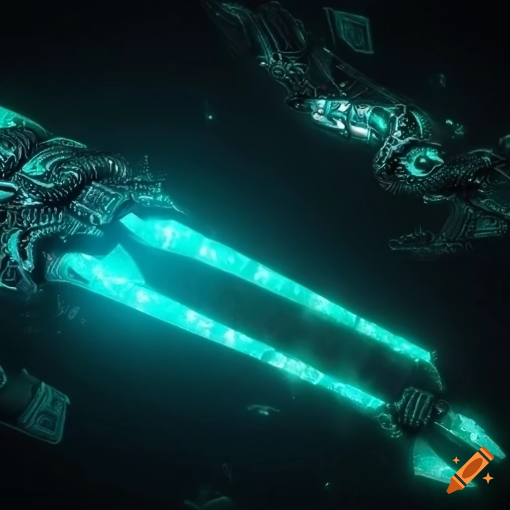 Aztec-inspired scifi battleship space cruiser on Craiyon