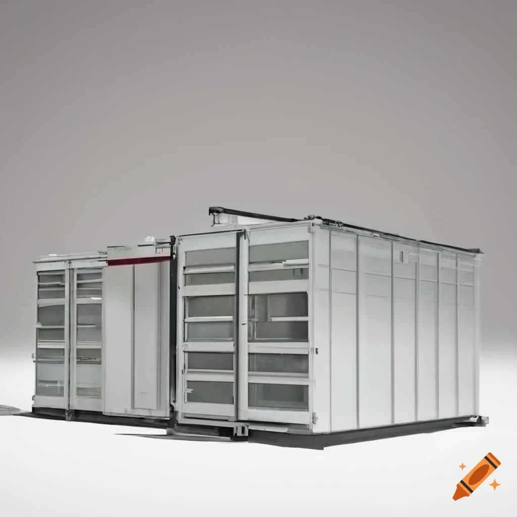 Container station installation guide on Craiyon