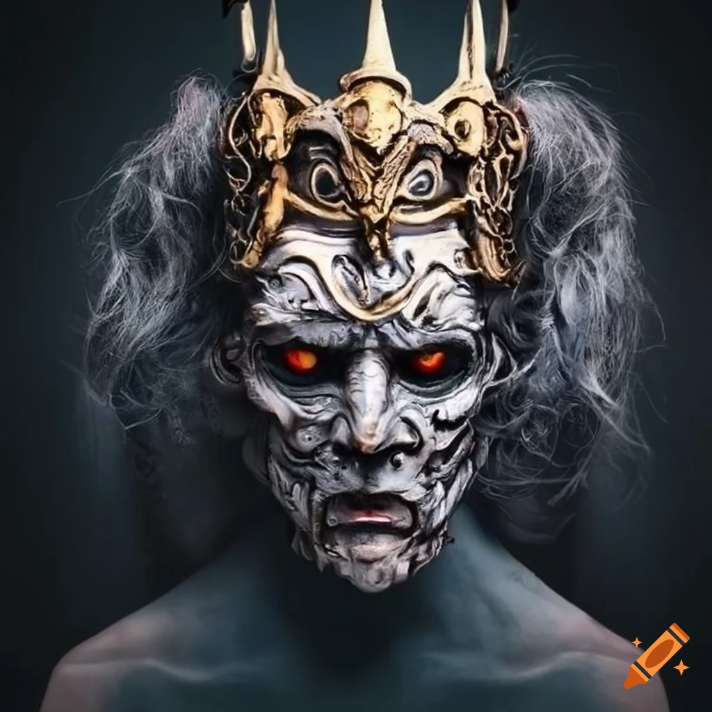 Ornate mask of the underworld king