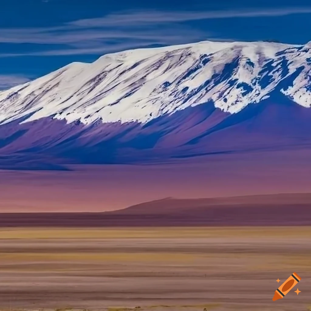 Panoramic view of the altiplano