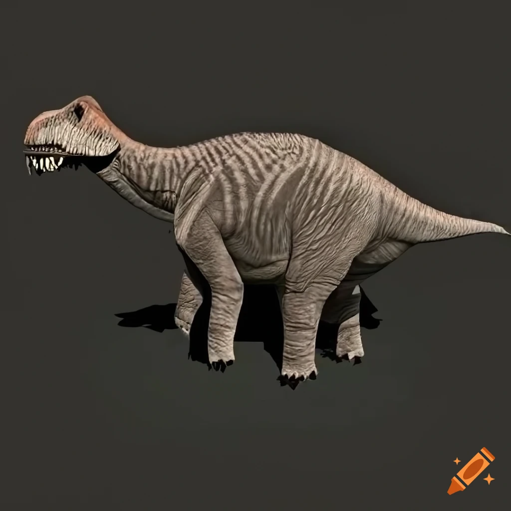 Detailed artwork of a colorful Hadrosaurus dinosaur on Craiyon