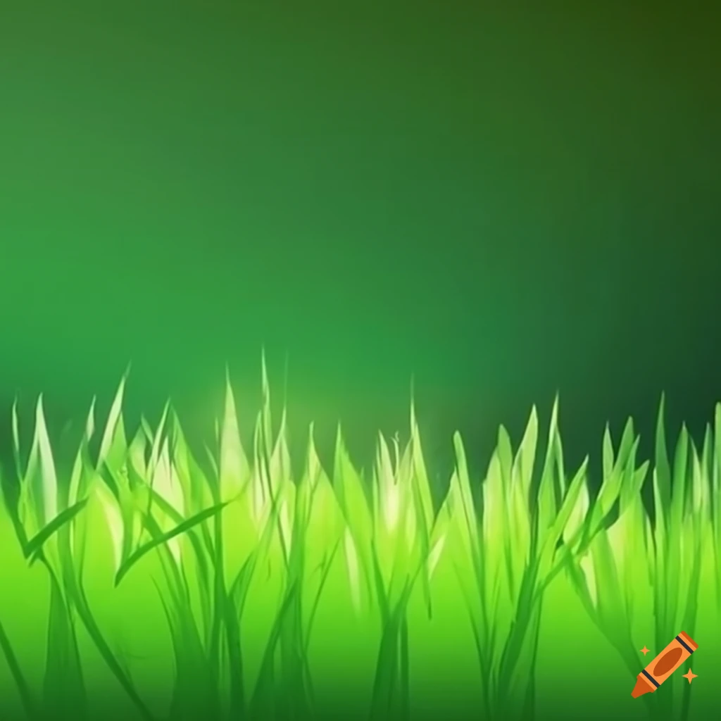 Close-up of green grass on Craiyon