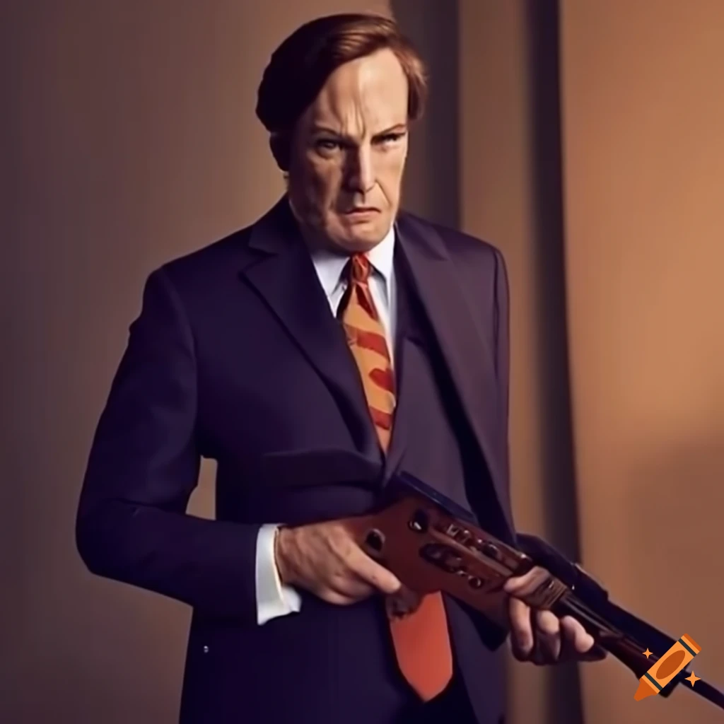 Saul goodman displaying his electrifying skills