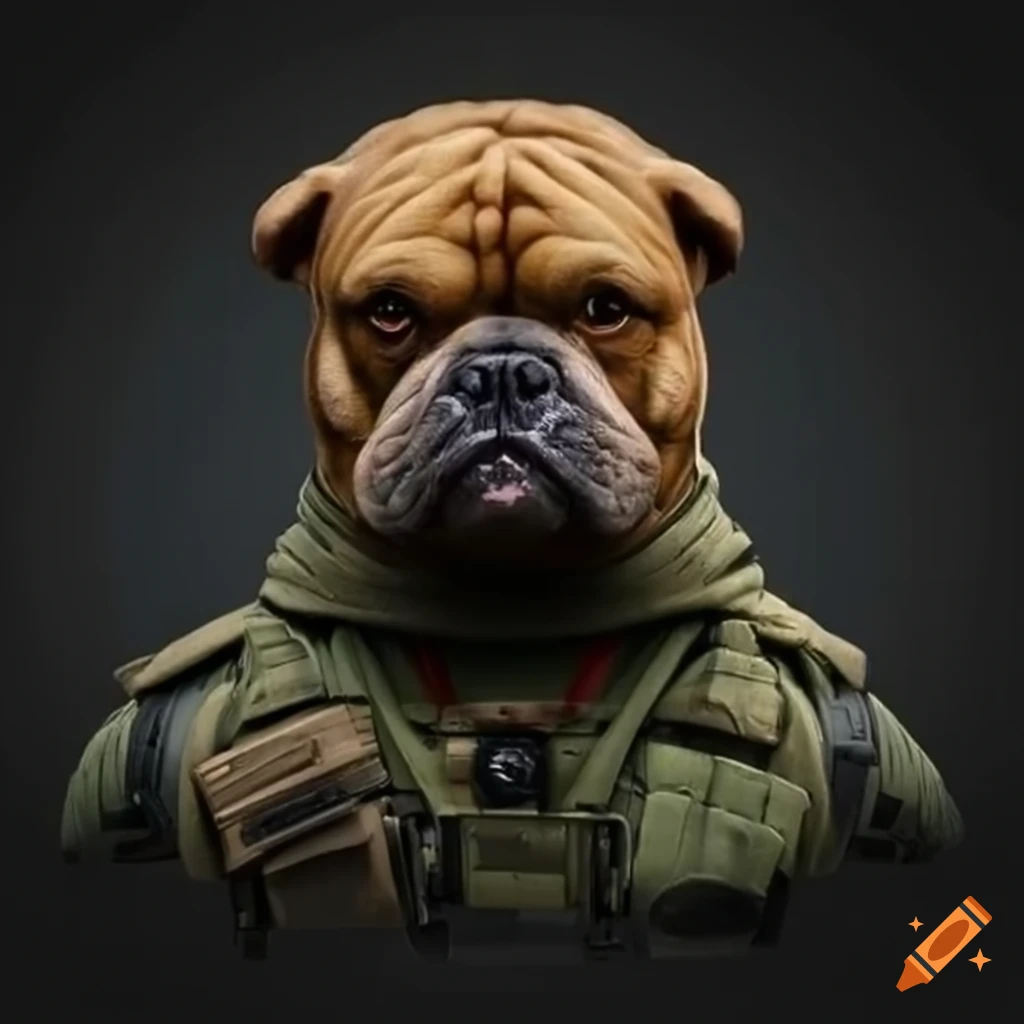 French bulldog dressed as star wars rebel pilot on Craiyon