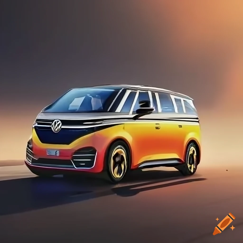 Volkswagen id.buzz by bugatti on Craiyon
