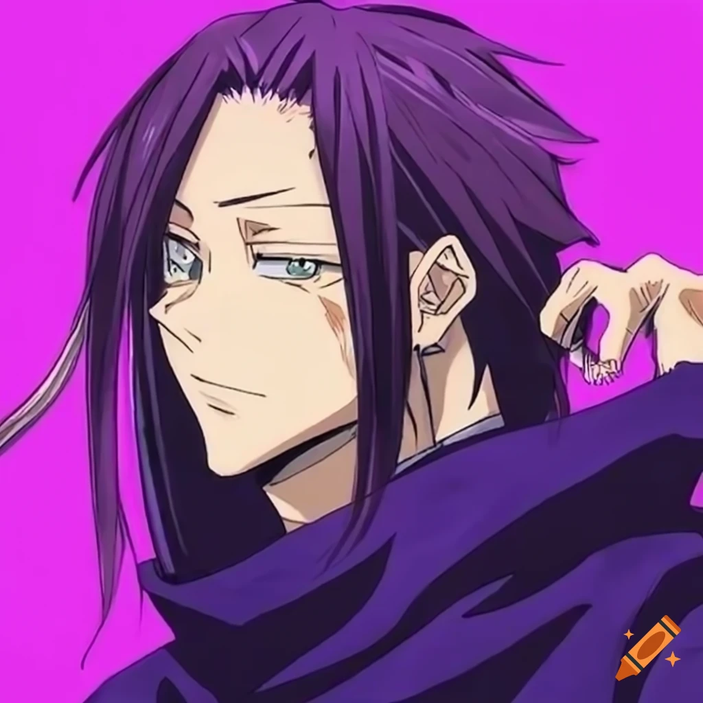 Colorful and stylish character from Jujutsu Kaisen anime on Craiyon