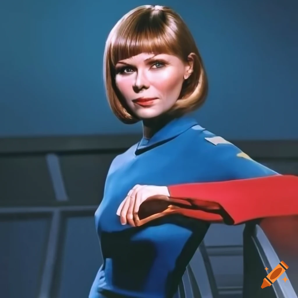 Kirsten Dunst as a Vulcan science officer on the U.S.S. Enterprise on ...