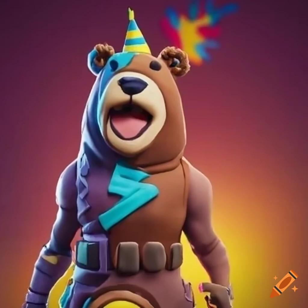 Scrimmage scrapper fusion with metal mouth in fortnite on Craiyon