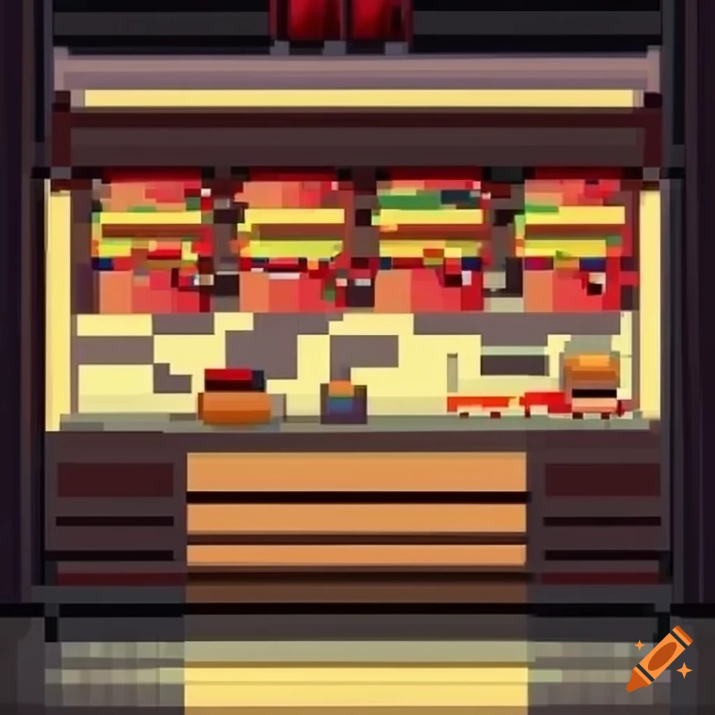 Pixel art cowboy riding pizza slice in space on Craiyon