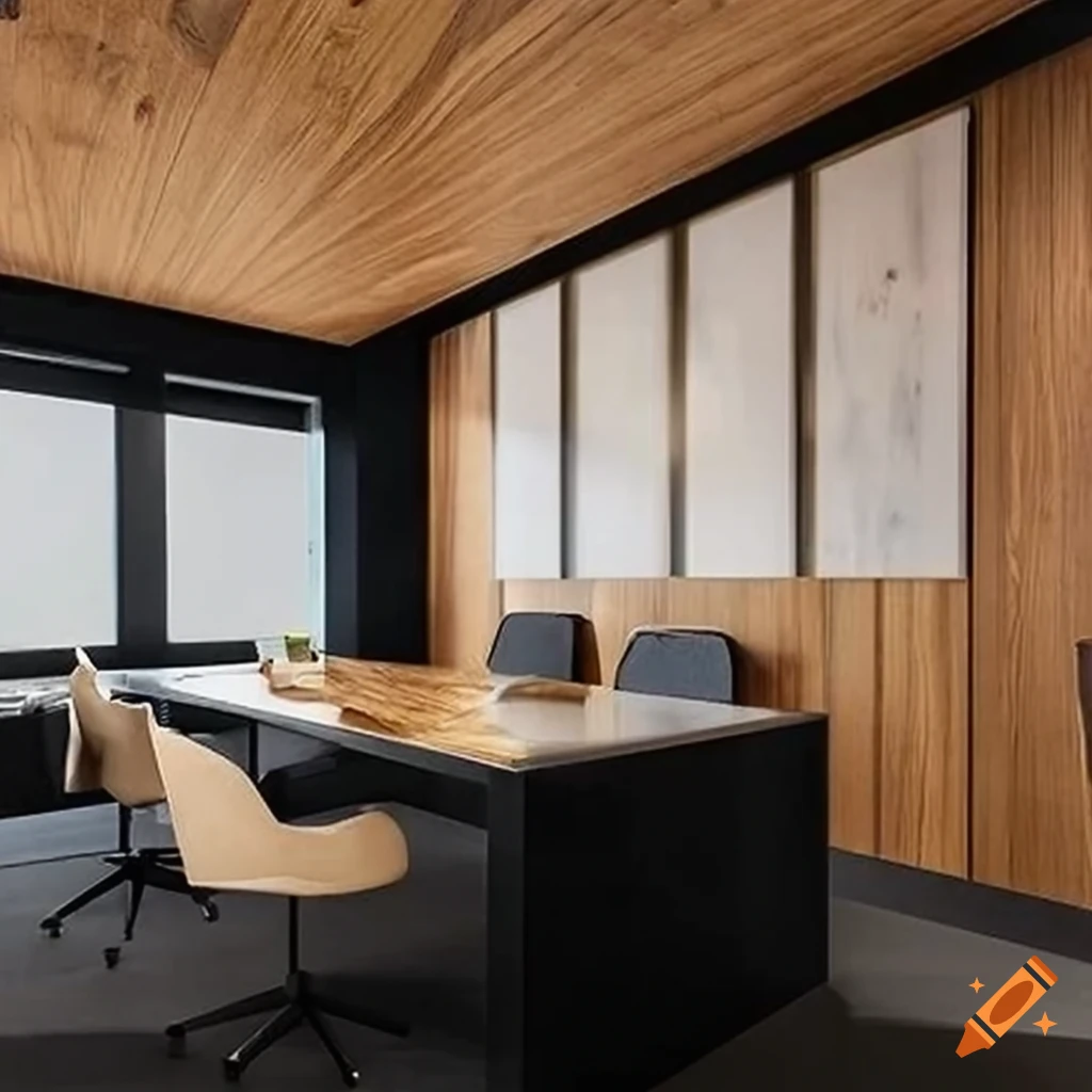 Sophisticated and elegant hotel manager's office on Craiyon