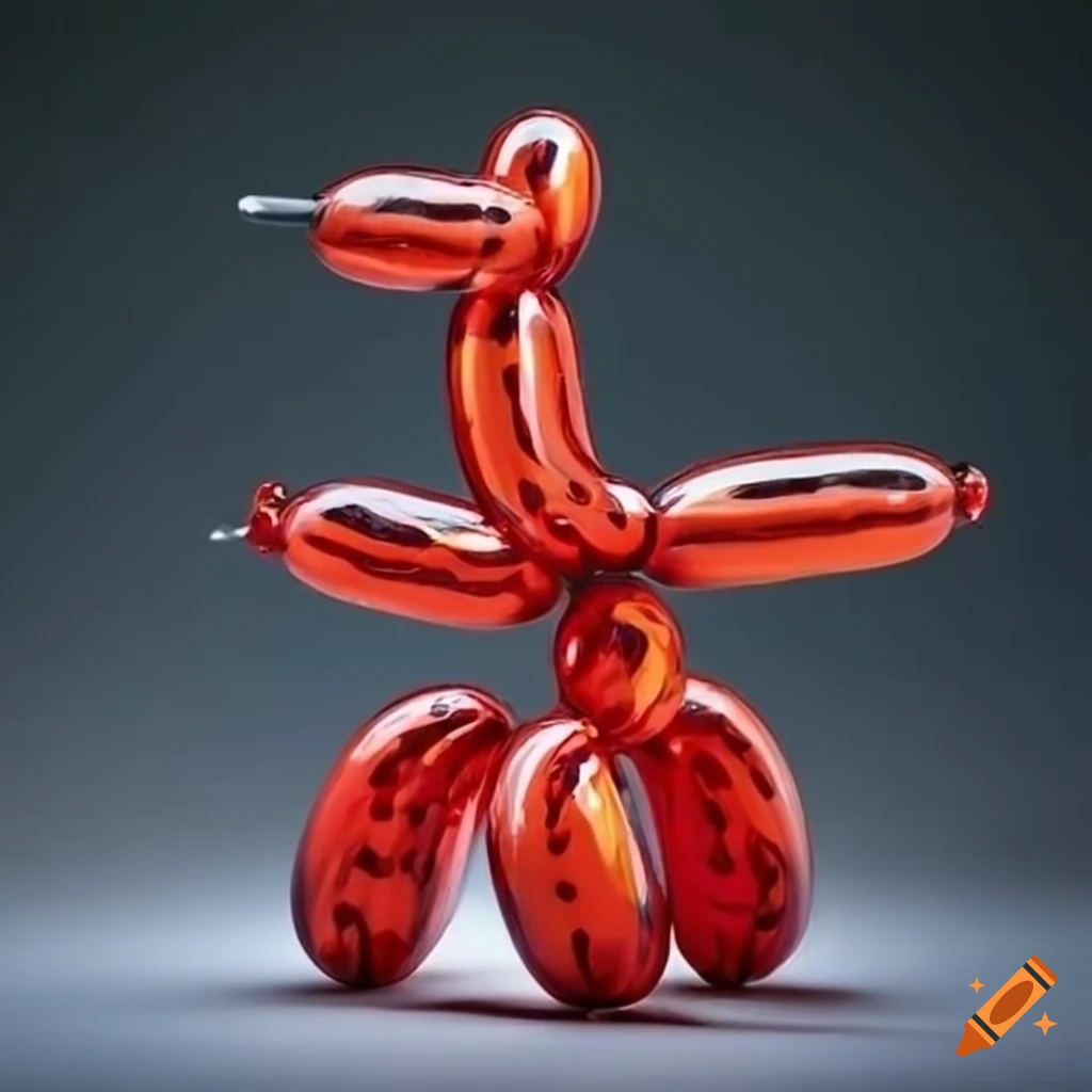 Floating pink balloon elephant with parrot feathers on Craiyon