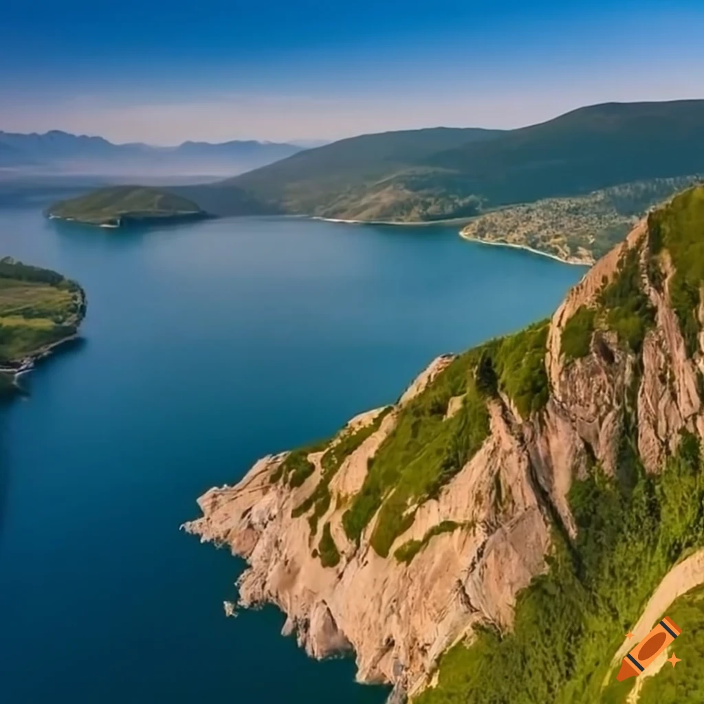 Beautiful lake in turkey