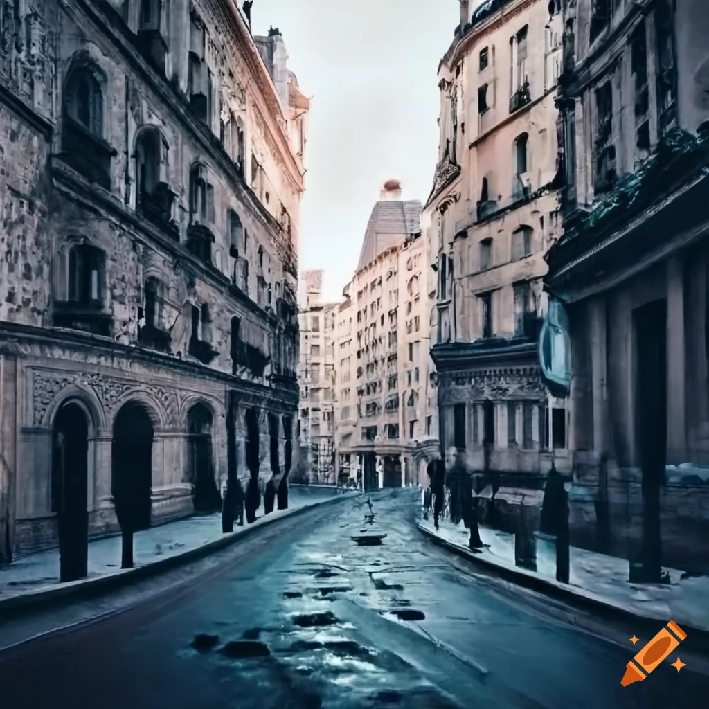 Realistic photo of paris