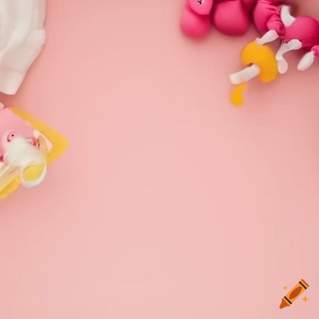 Cute and colorful background for a baby store on Craiyon