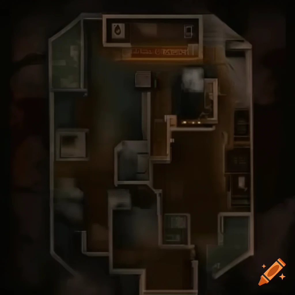 Counter-strike map overviews on Craiyon