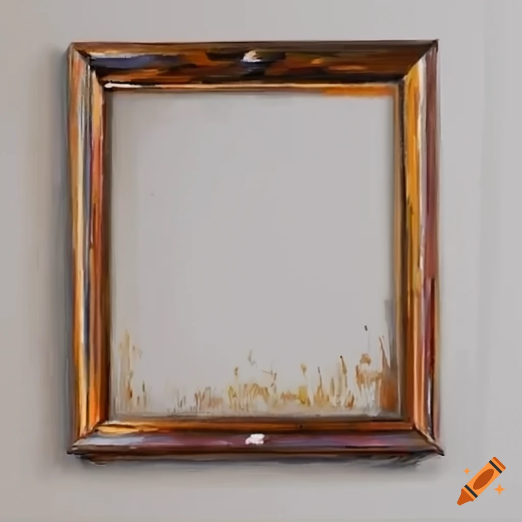 Colorful and playful childish frame on Craiyon