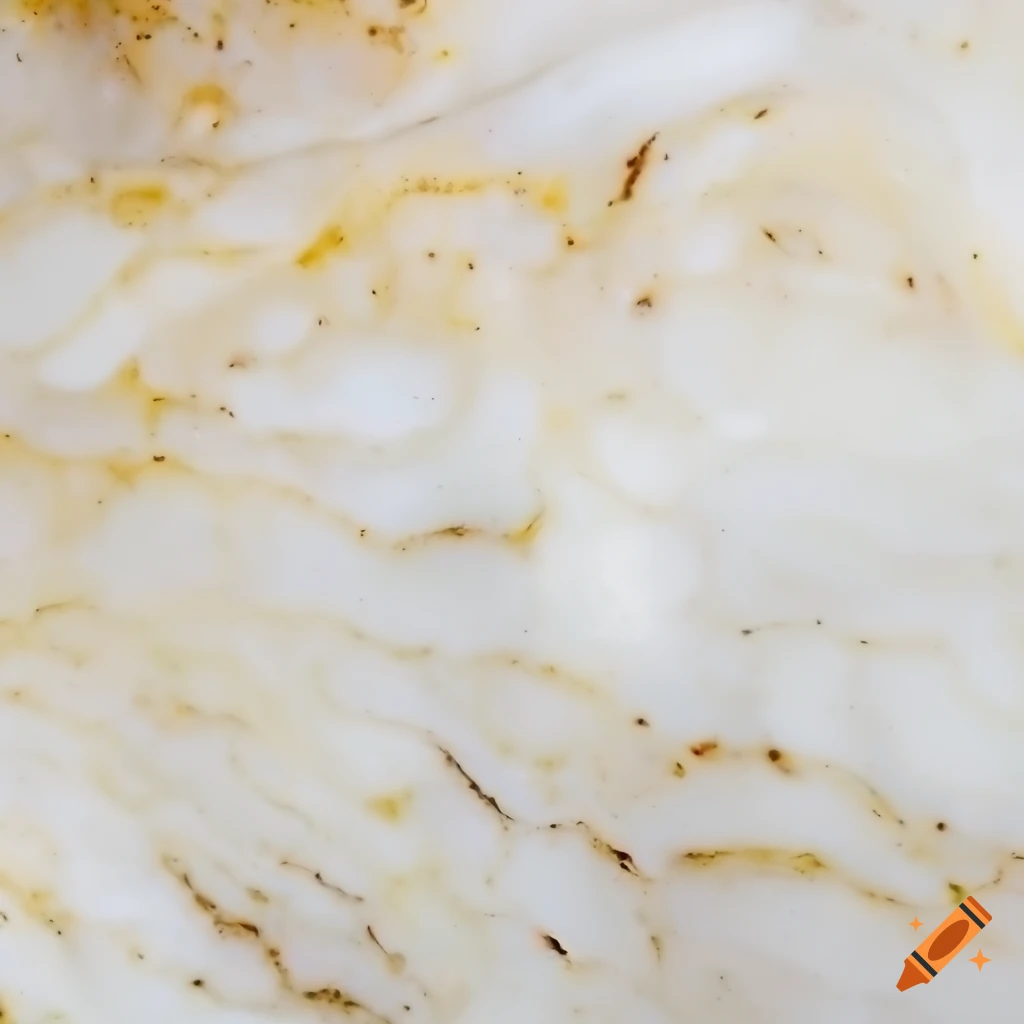 Closeup of white limestone texture on Craiyon