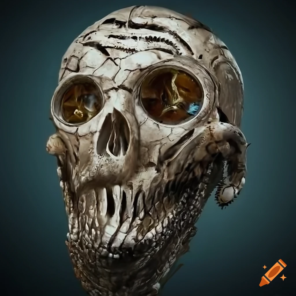 Cybernetically enhanced alien on Craiyon