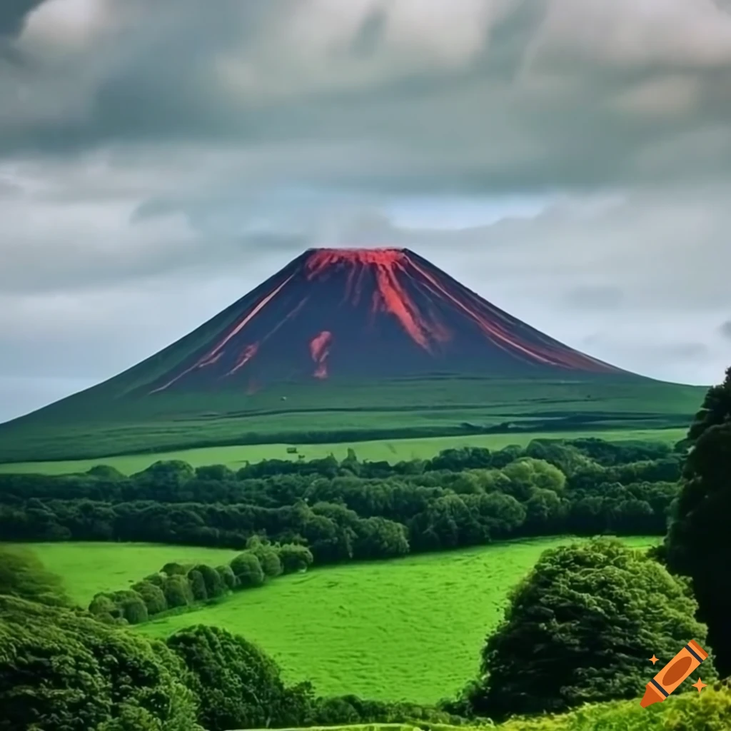 Volcano In The English Countryside On Craiyon volcano-in-the-english-countryside-on-craiyon