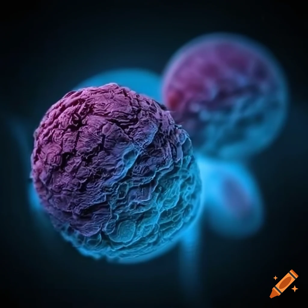 Artistic representation of the protomolecule on Craiyon