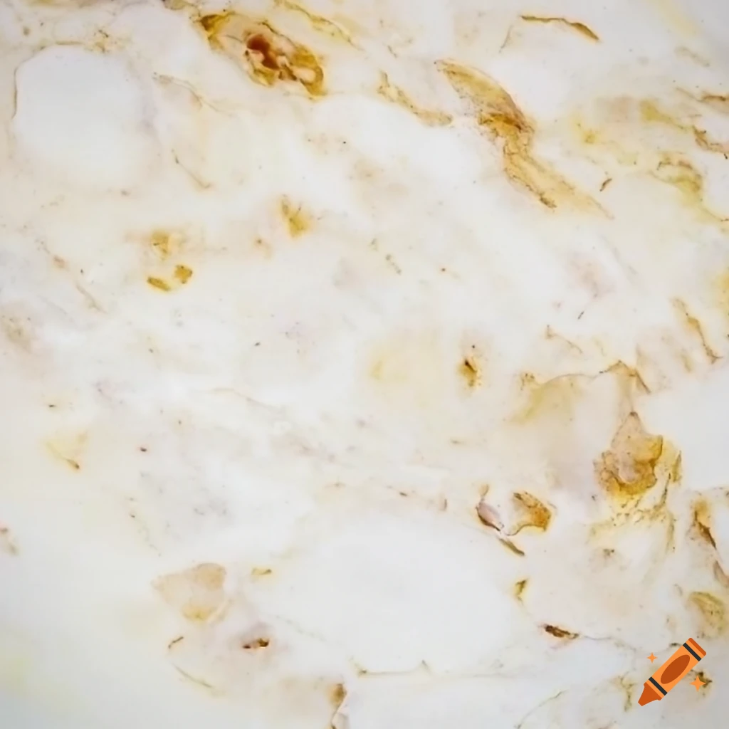 Closeup of white limestone texture on Craiyon