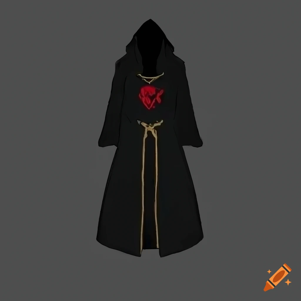 Cloaked figure in a purple gothic setting with mysterious vibes ...