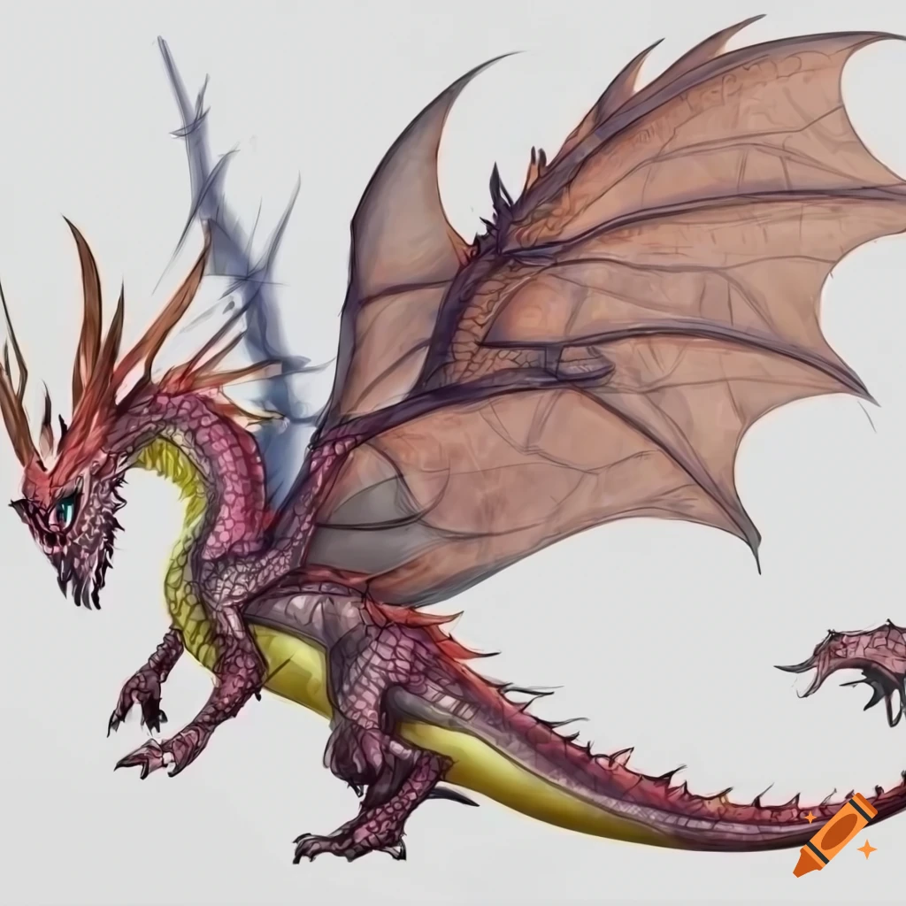 Chinese dragon variation of godzilla on Craiyon