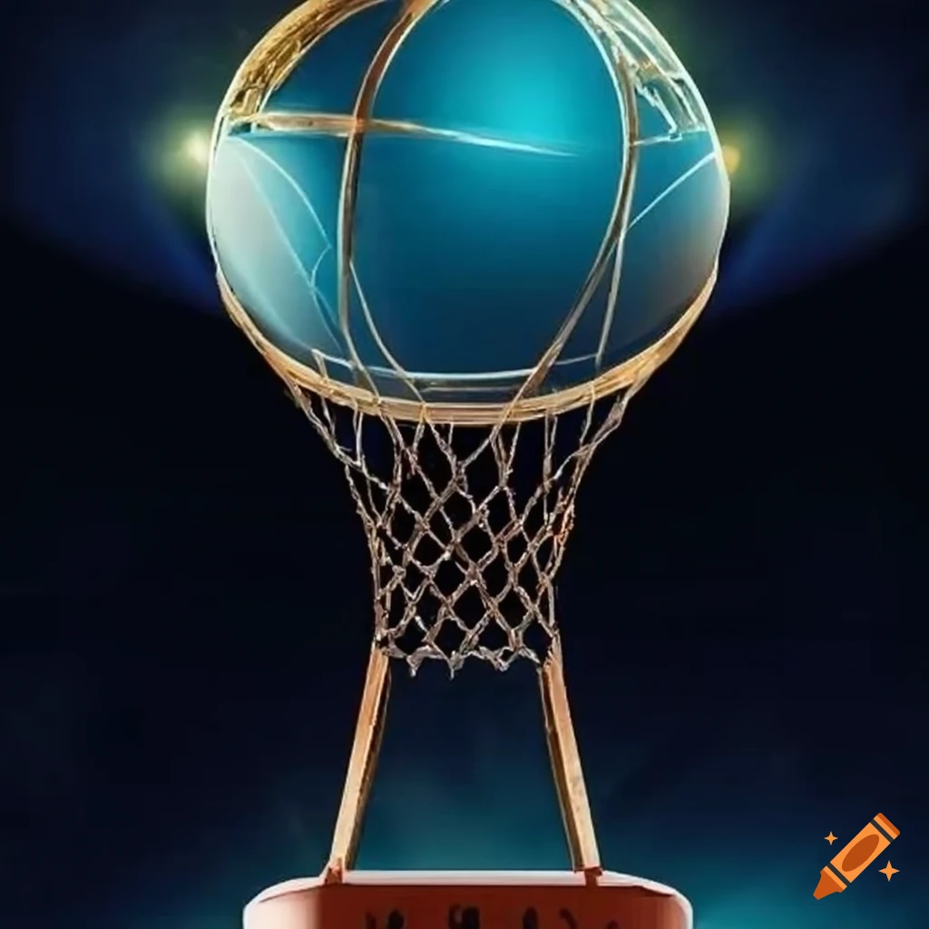 Gold basketball with "hoop dreamz" text