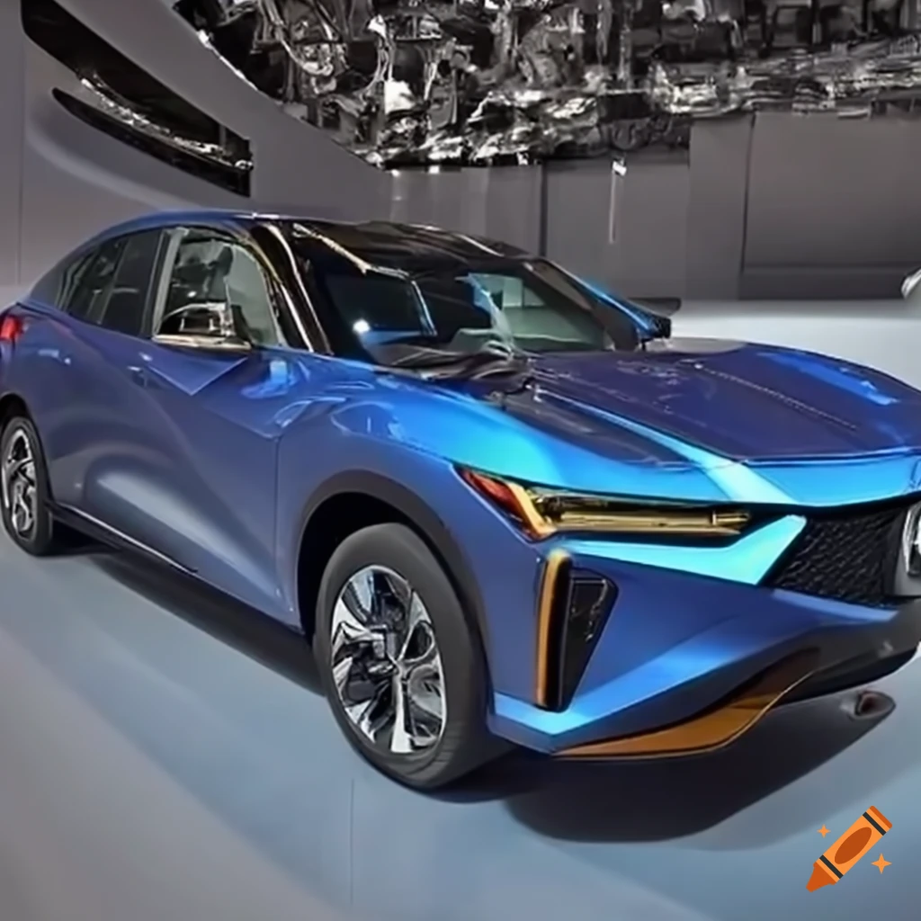 Copper lexus lbx subcompact crossover suv at seoul motor show on Craiyon