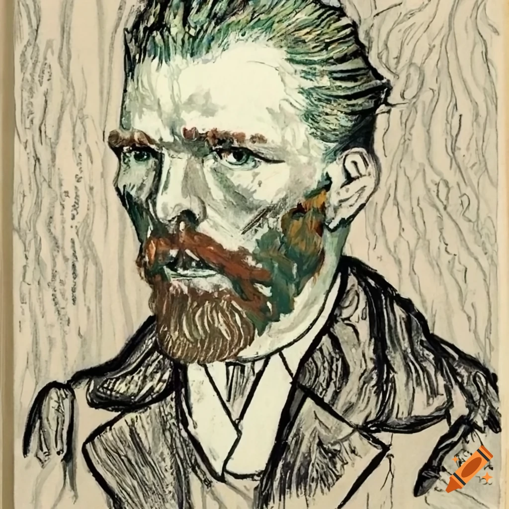 Portrait of a person by vincent van gogh on Craiyon