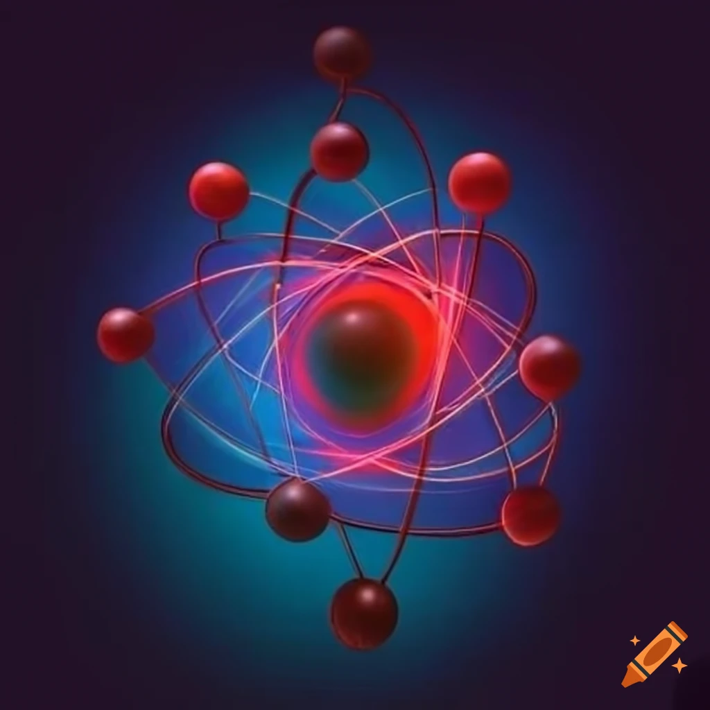 Atomic Structure Diagram On Craiyon