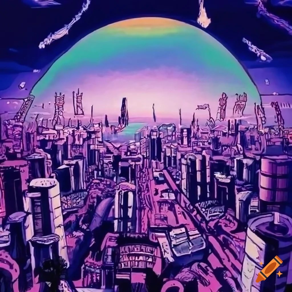 Chiho aoshima and dan mumford's artwork