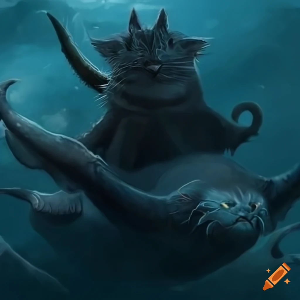 Cat leviathan artwork