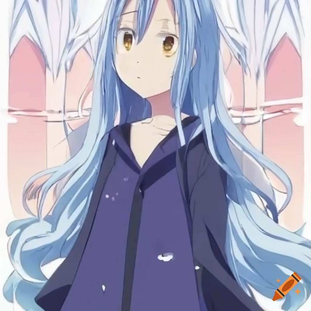 Artwork of rimuru tempest on Craiyon