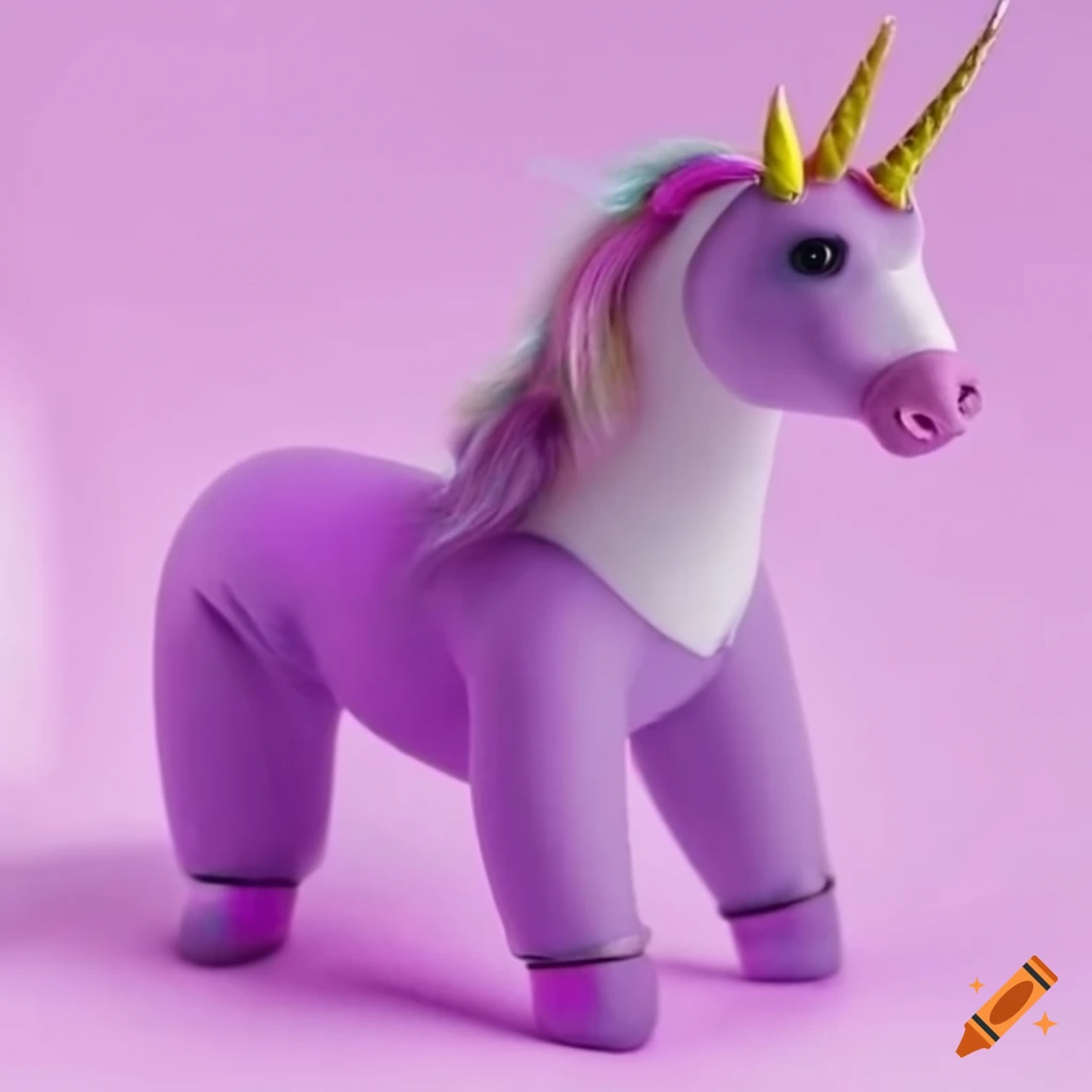 Origami unicorn on Craiyon