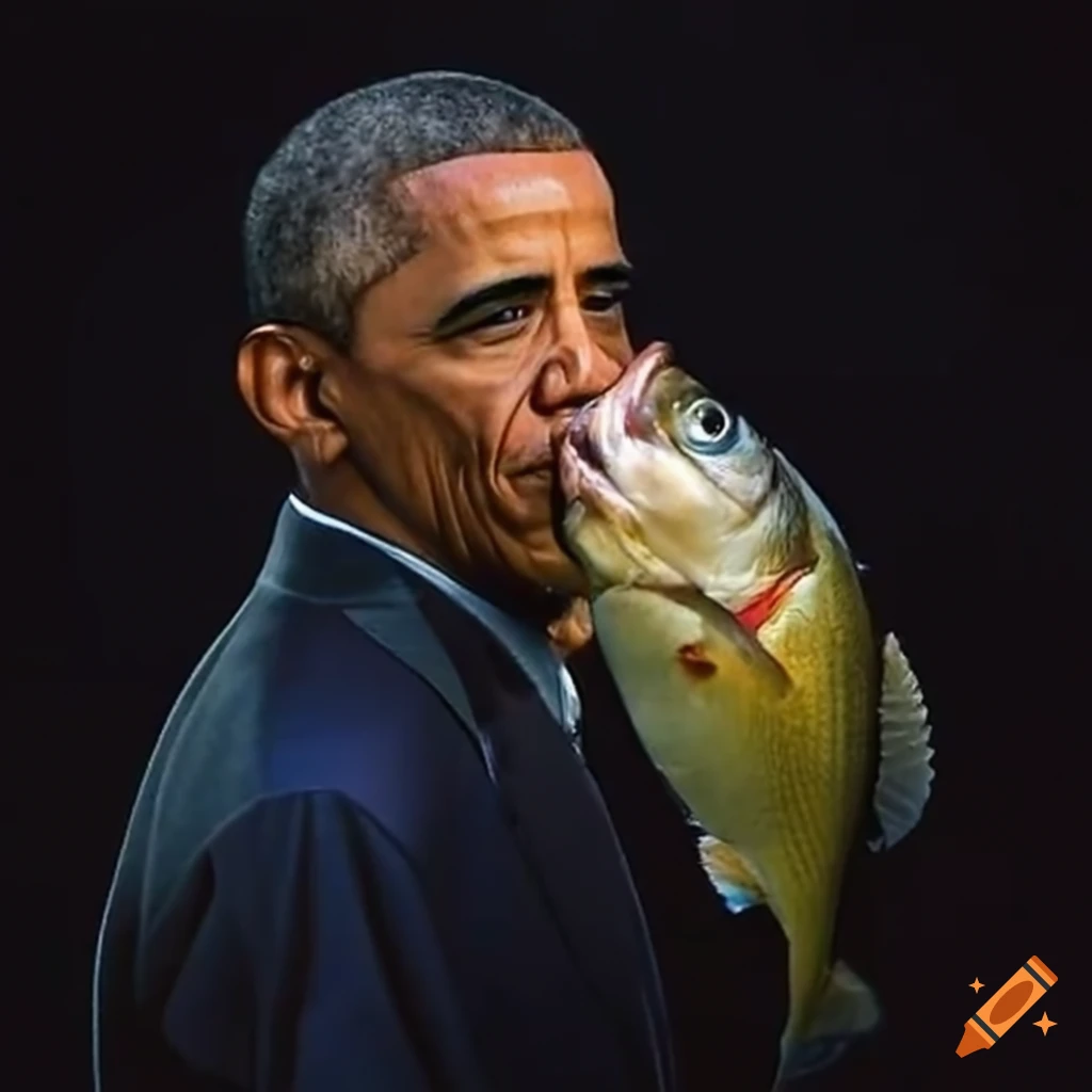 Obama Fish Meme Daily Mail (@dailymail) Trump And Obama Share A