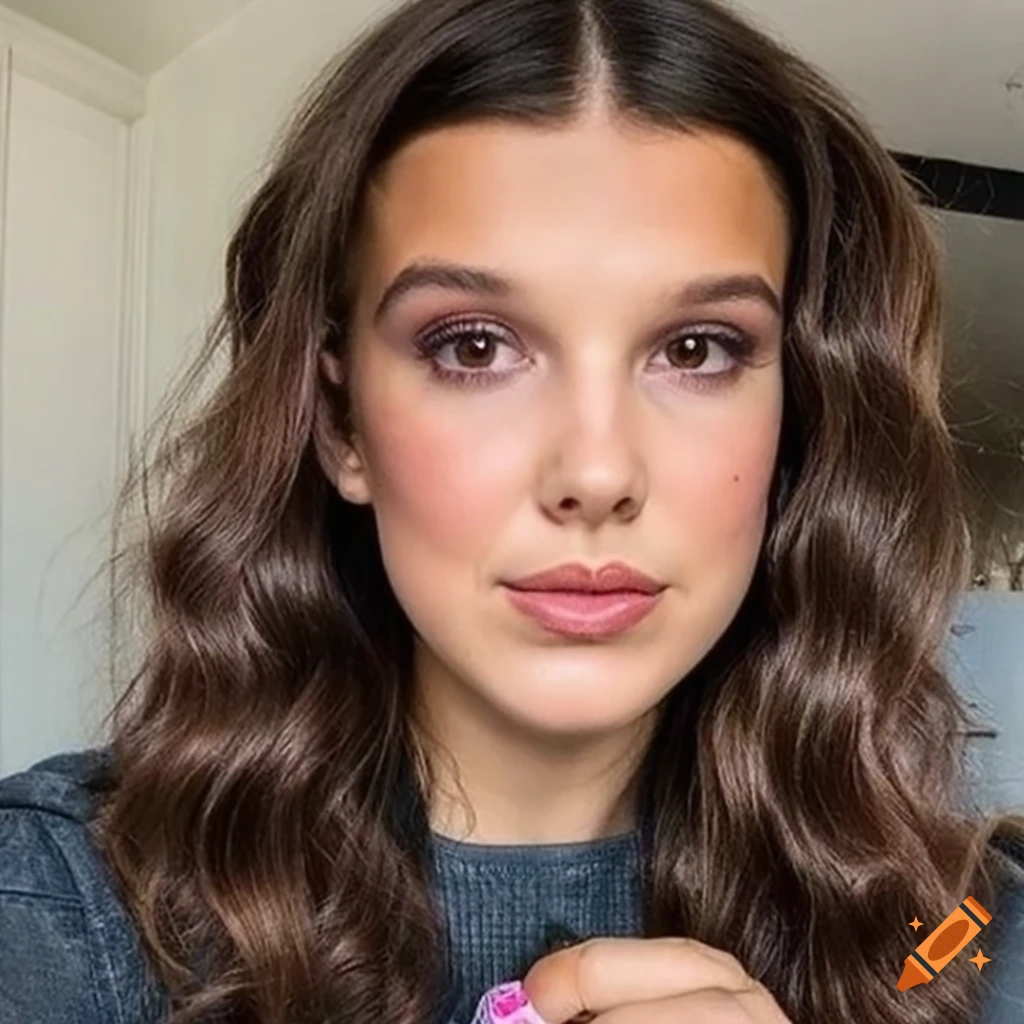 A selfie of a person with natural beauty on Craiyon