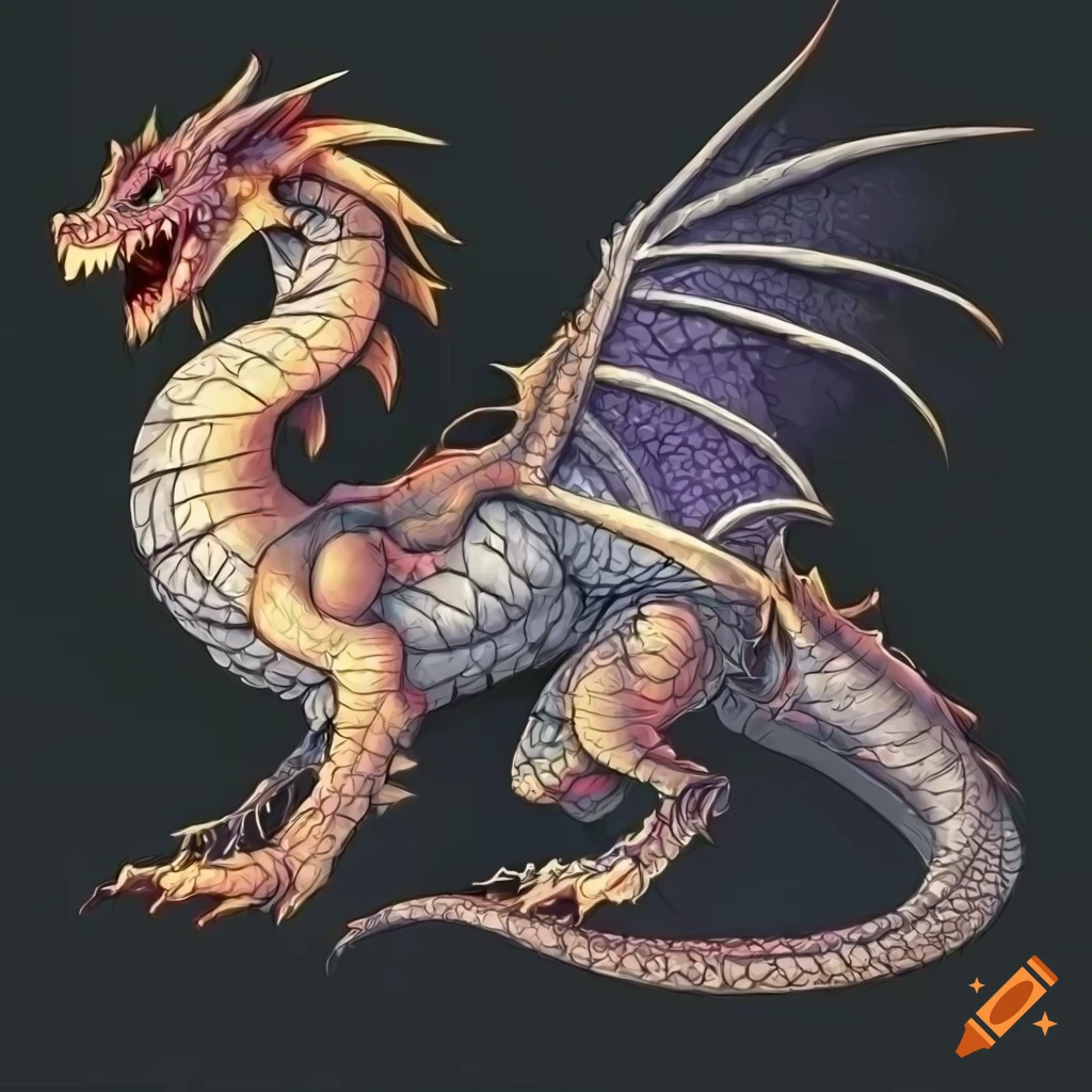 Highly detailed artwork of a magical anthro velociraptor on Craiyon